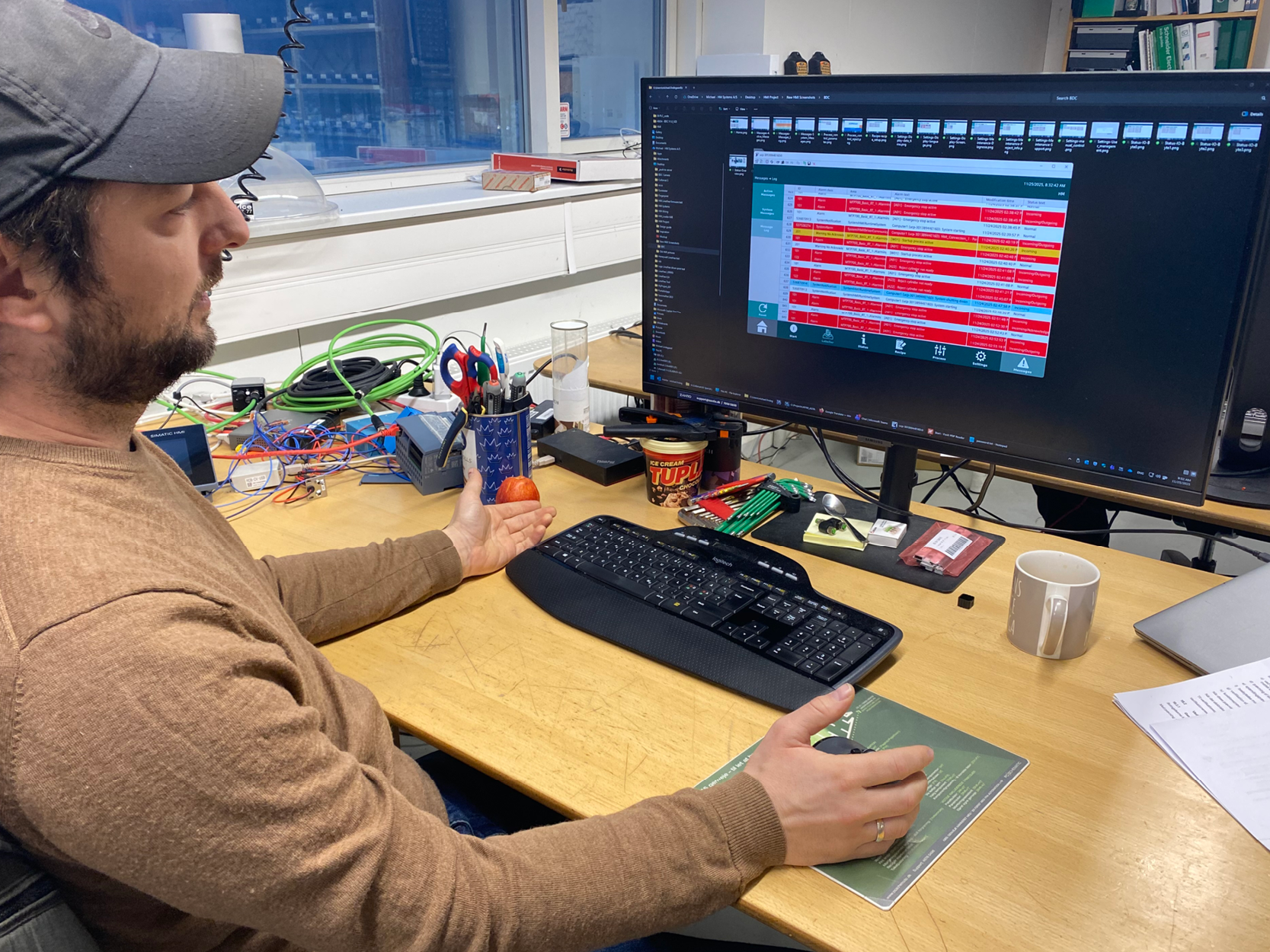 New UX design for HM Systems’ machine displays